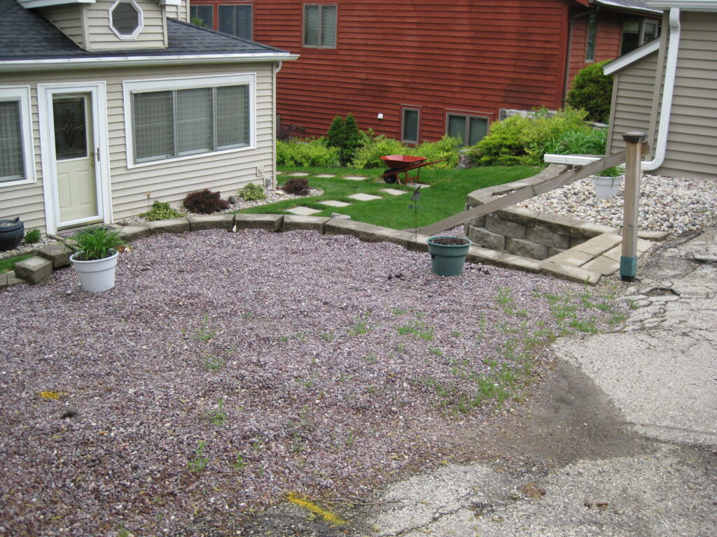 Spring Prairie Project: Ramp Wall and Walkway Installation by Koch Kuts ...