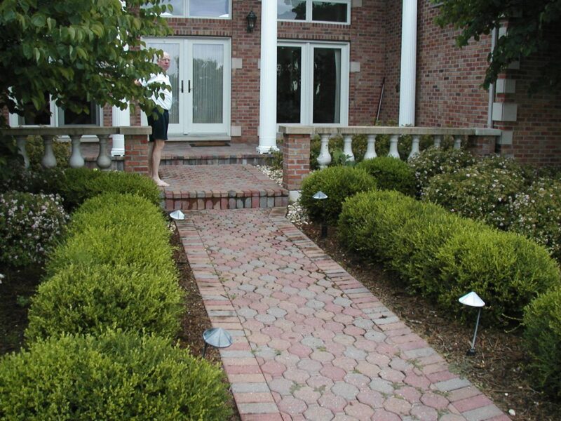 Pathway to Elegance: Showcasing Burlington's Finest Brick Walkway by ...